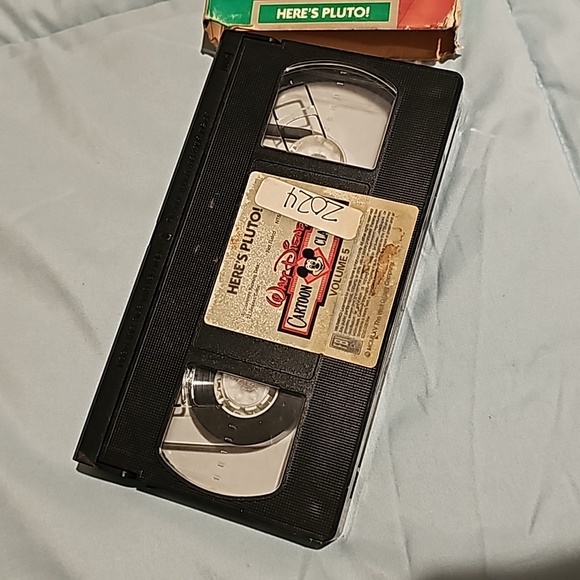 Disney | Other | Walt Disney Cartoon Classic Heres Pluto Vhs Tape | Poshmark